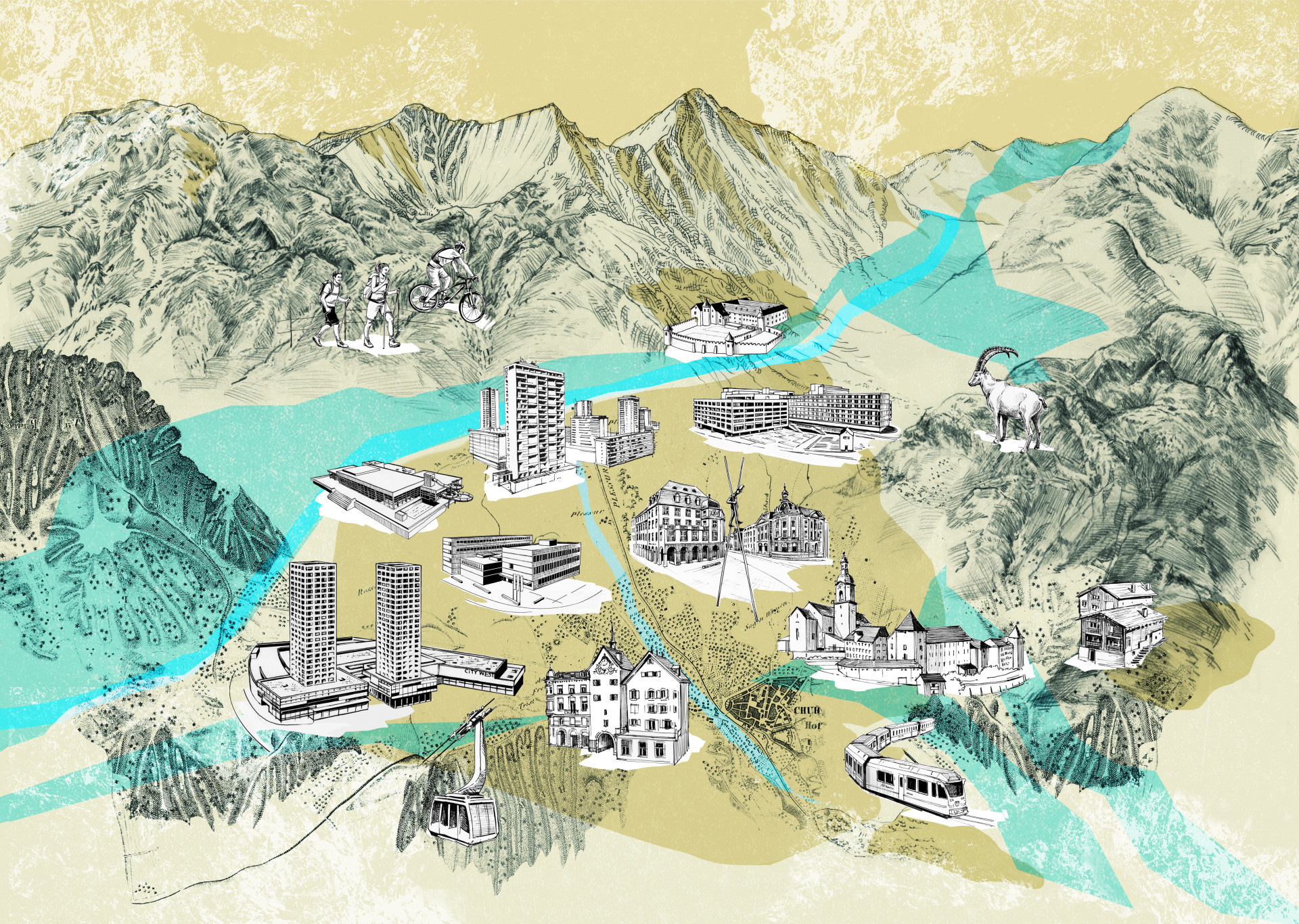 Stadtentwicklungskonzept 2050 (STEK) der Stadt Chur